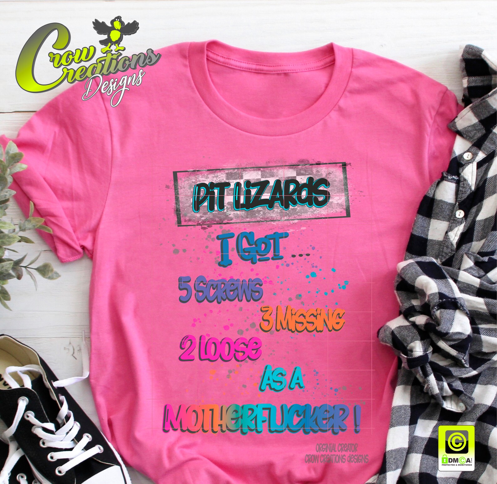 Pit Lizards I Got Screws Loose Racing PNG Racing Shirt - Etsy