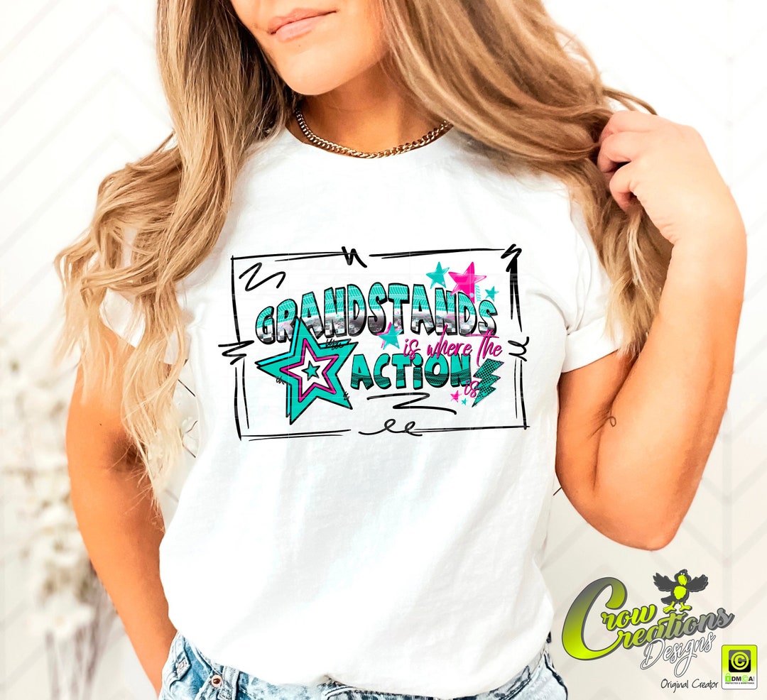 Racing Grandstands is Where the Action is PNG, Retro Racing Design ...