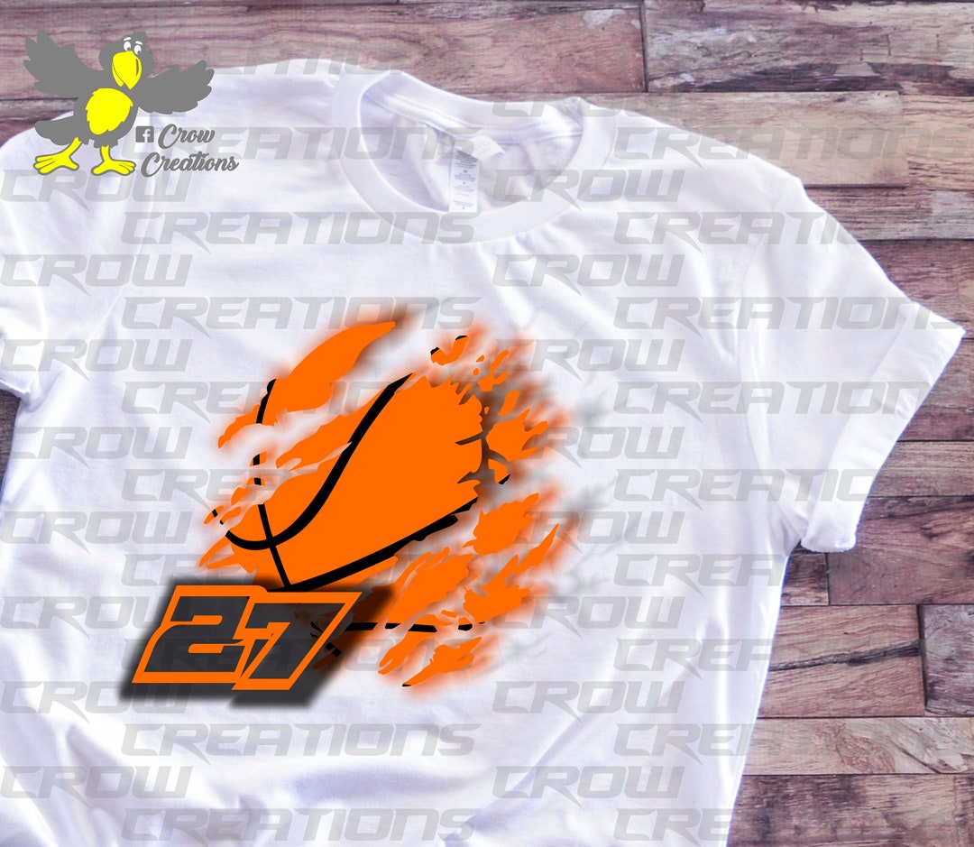 Distressed Basketball PNG, Torn Basketball Design, Sublimation Digital ...