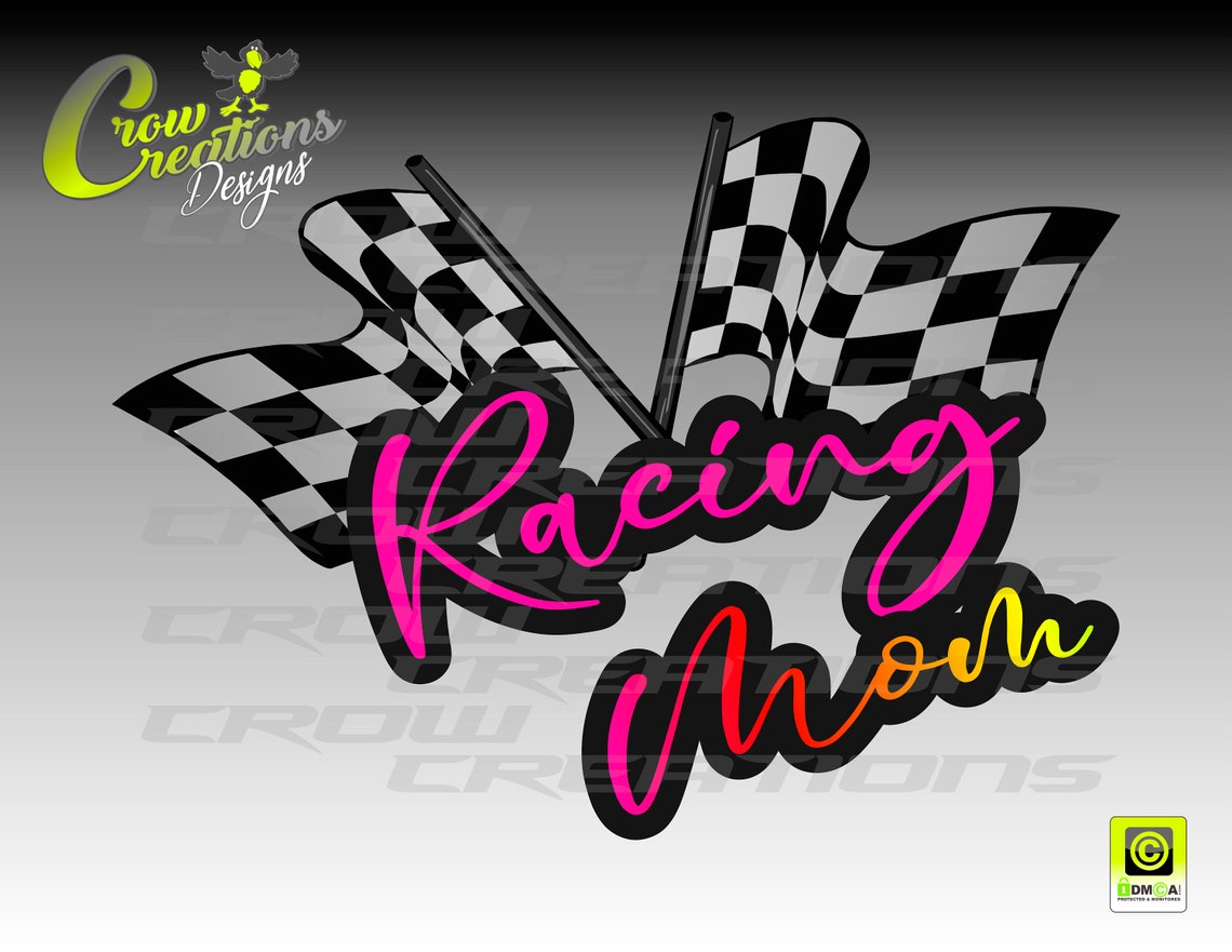 Racing Mom PNG Sublimation Racing Png Racing Racing Shirt | Etsy