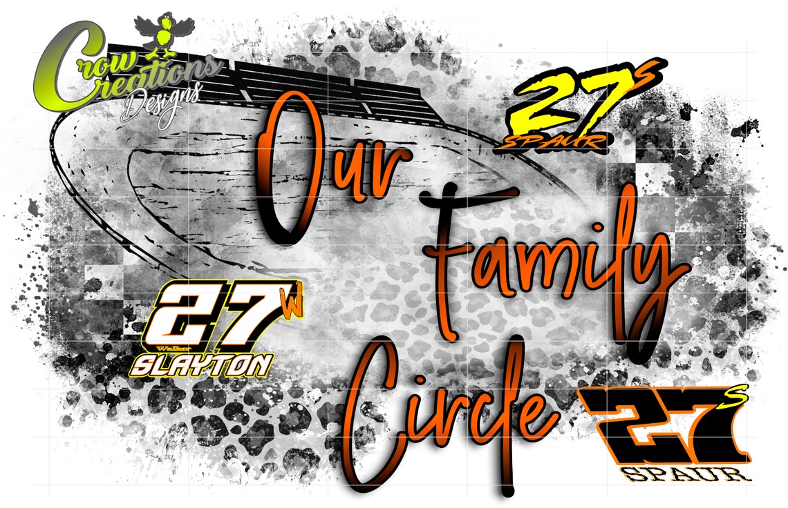 Our Family Racing Circle Leopard, Racing PNG, Racing Shirt Design ...
