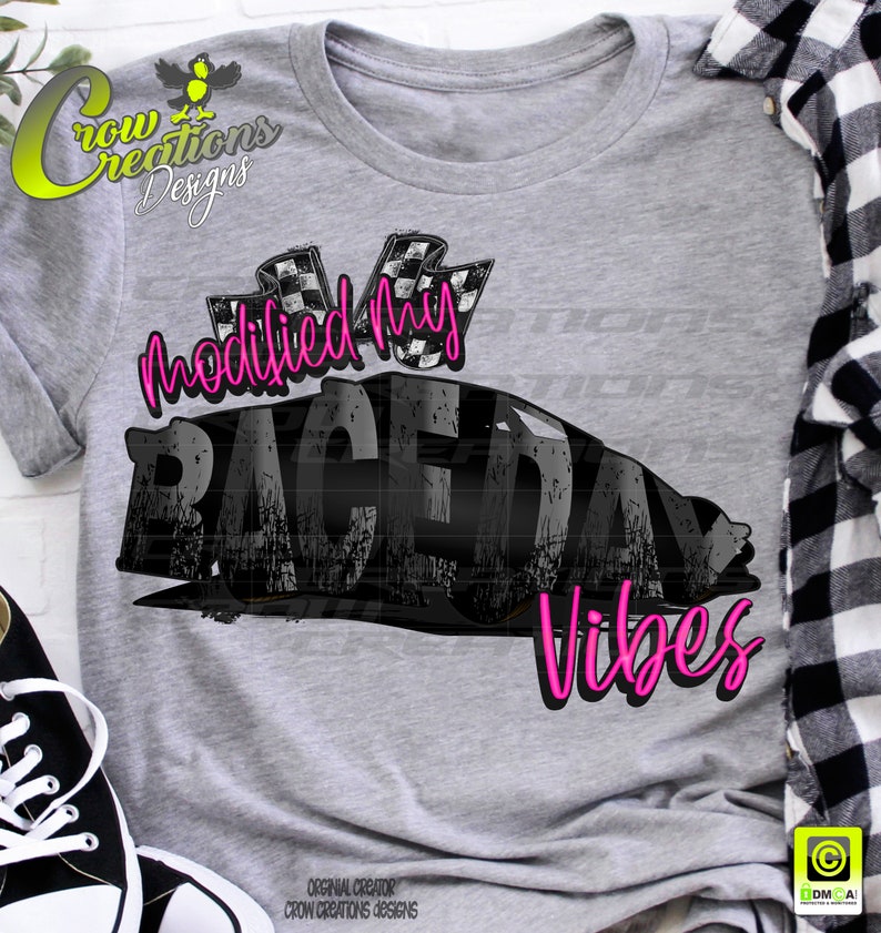 Modified My Race Day Vibes Racing PNG Race Design Womens - Etsy