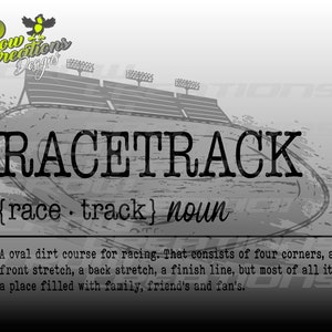 Racetrack Word Definition PNG, Definition Race Design, Race Design ...