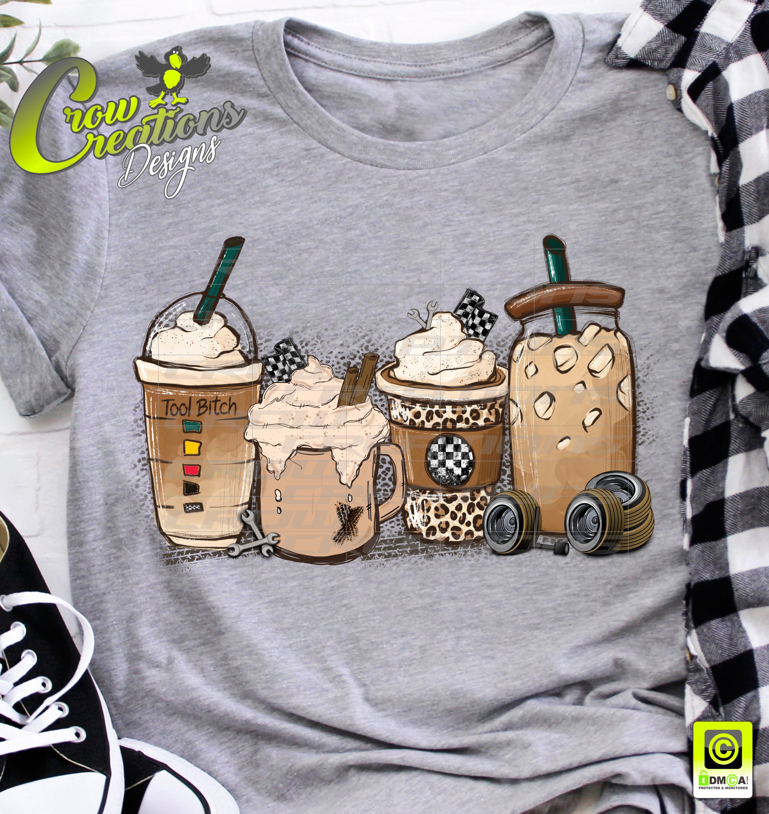 Tool Bitch Racing Coffee Latte Png/race Drink Latte/race Latte Png ...