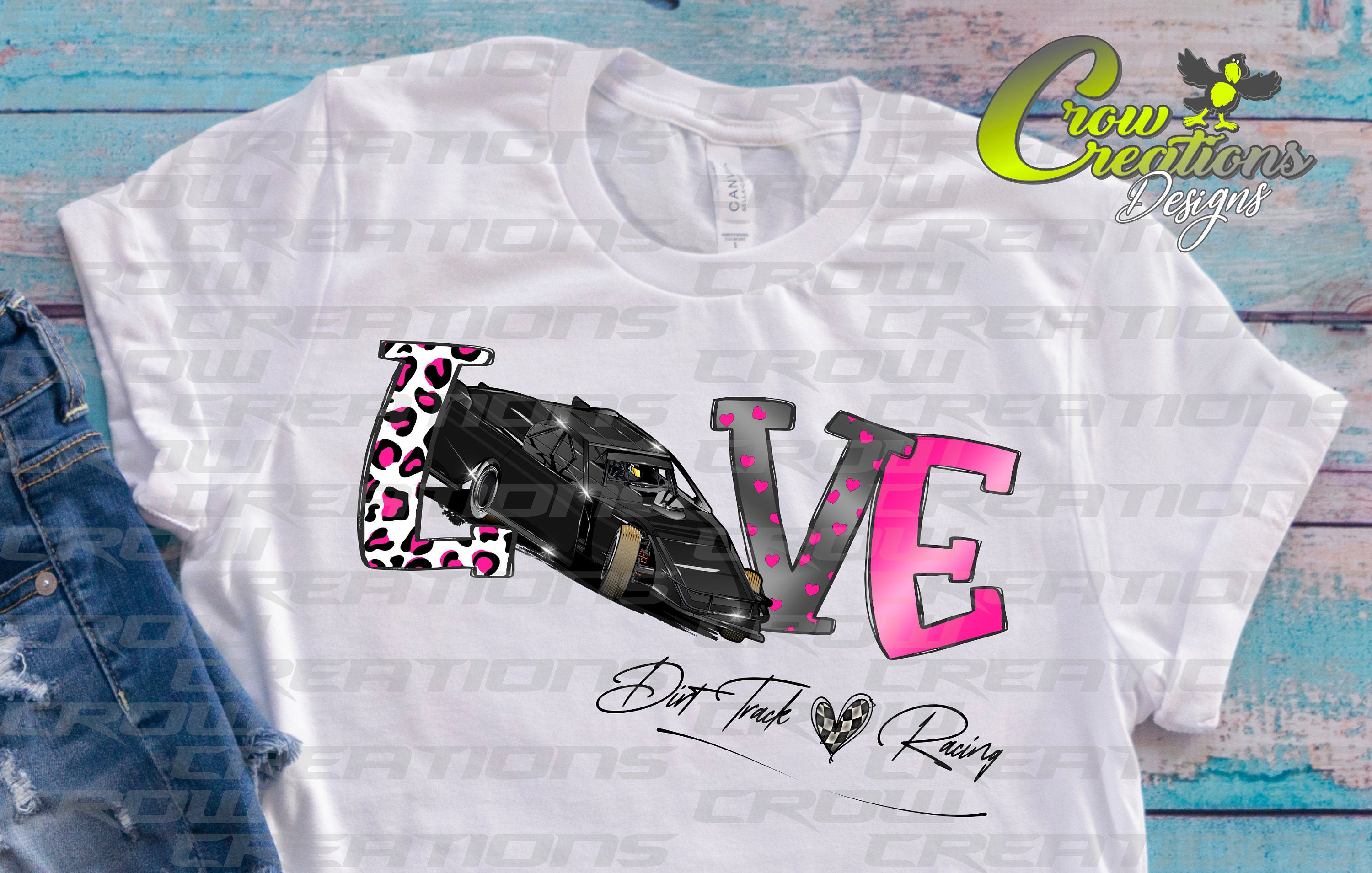 Love Modified Dirt Racing PNG Sublimation Racing Design Dirt | Etsy