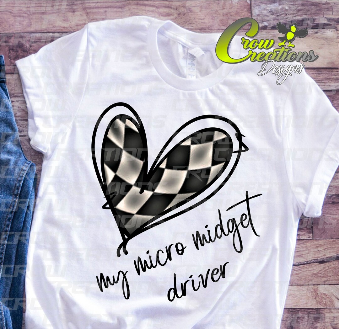 Love My Micro Midget Driver Racing PNG, Sublimation Racing Design, Dirt ...