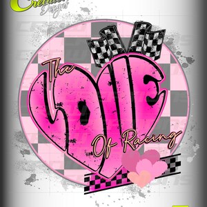 The Love of Racing, Retro Racing Design, Race Design, Racing PNG, Race ...