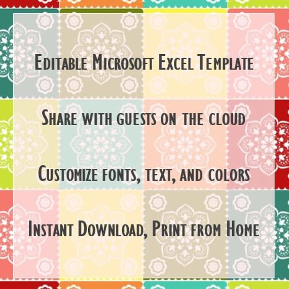 Potluck Sign Up Sheet Template Microsoft