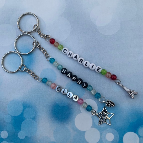 Personalised Name Colourful Beaded Keychain Keyring Custom Etsy personalised-name-colourful-beaded-keychain-keyring-custom-etsy