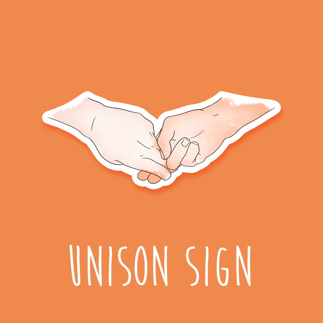 Unison Sign - Etsy