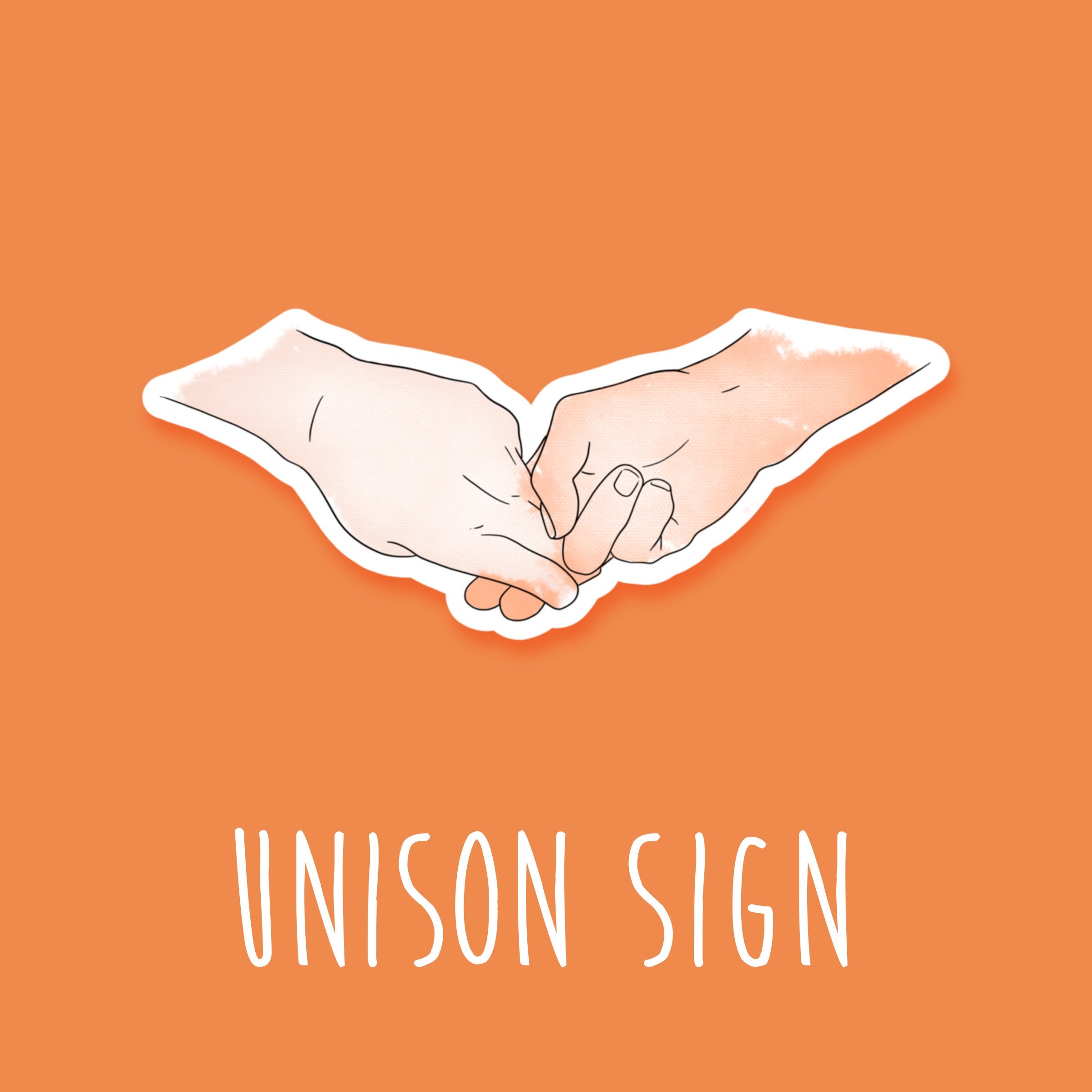 Unison Sign - Etsy