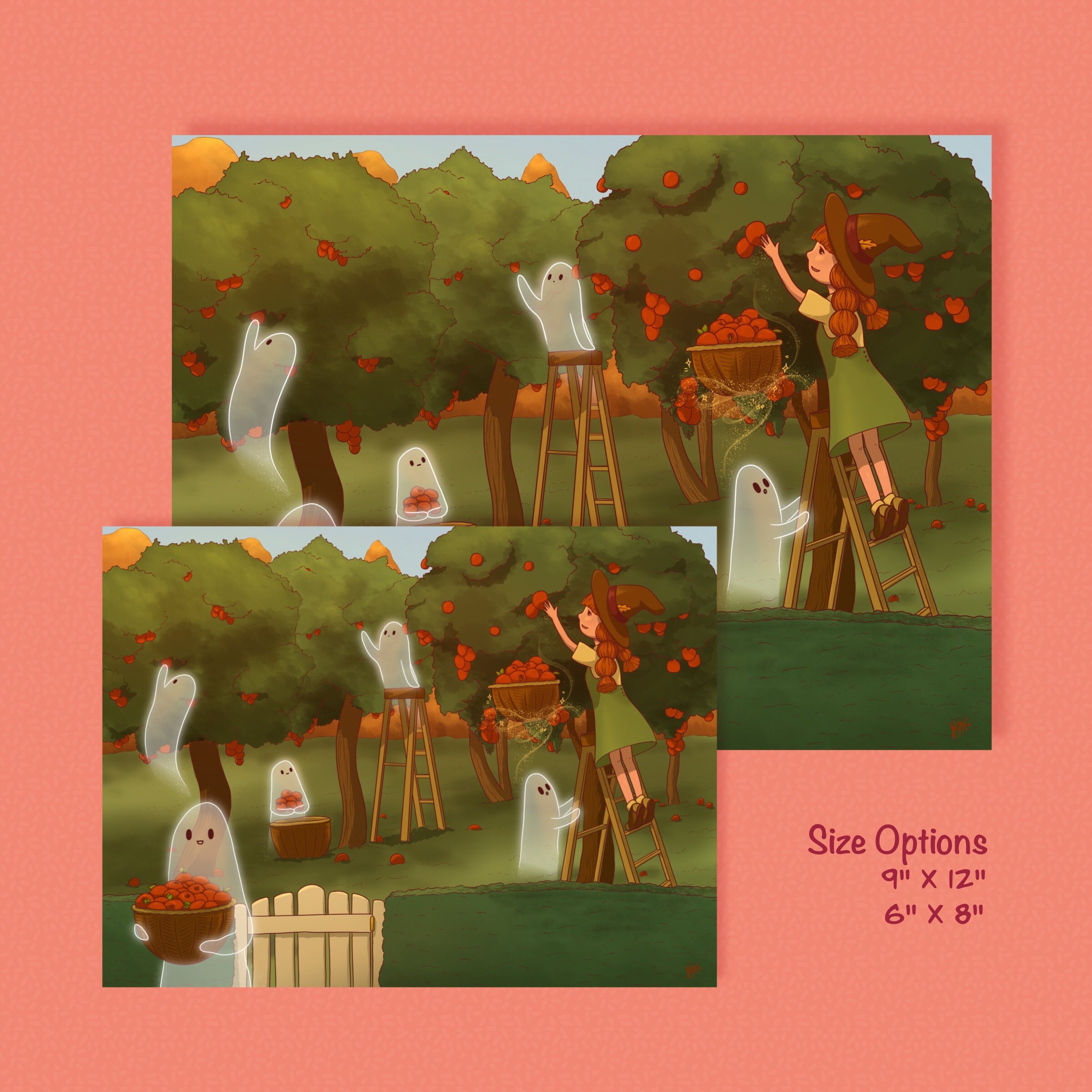 Haunted Harvest: Apple Orchard - Etsy