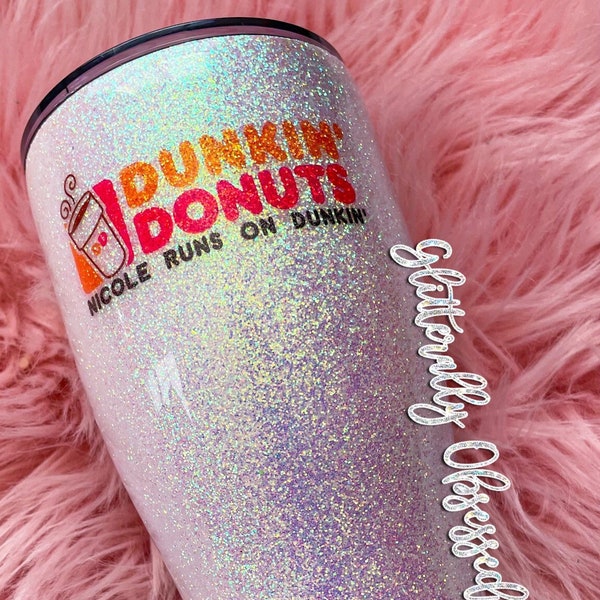 Dunkin Donuts Tumbler - Etsy