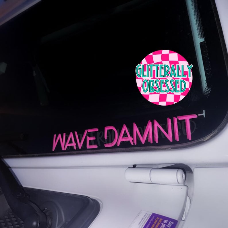 Wave Damnit, Wave Damnit Decal, Wave Decal - Etsy