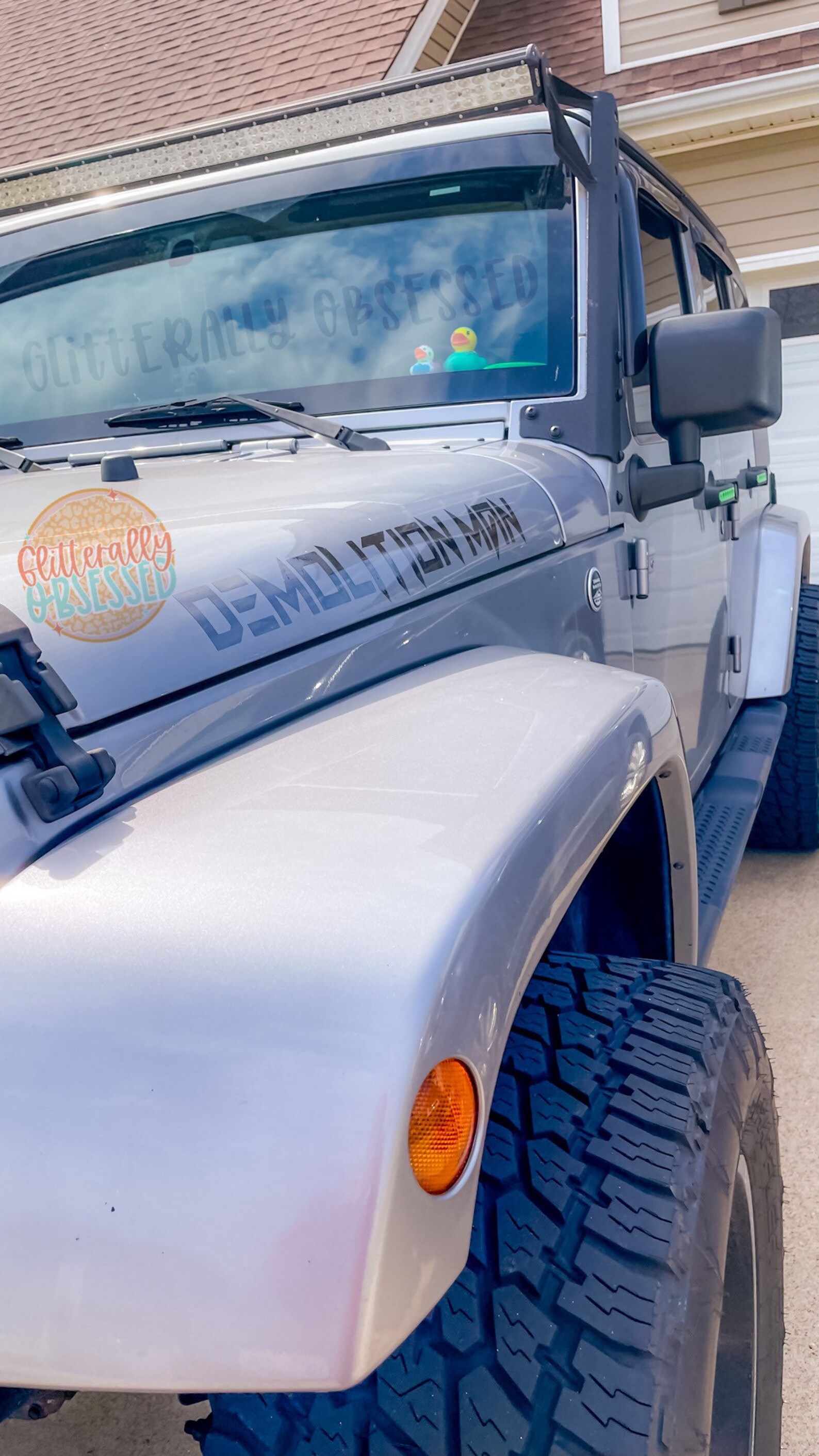 Custom Hood Decals Set of Two Layered Jeep Hood Decal Hood - Etsy