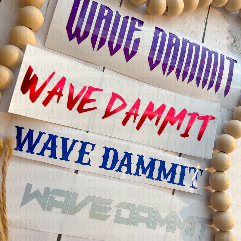 Wave Decals - Etsy