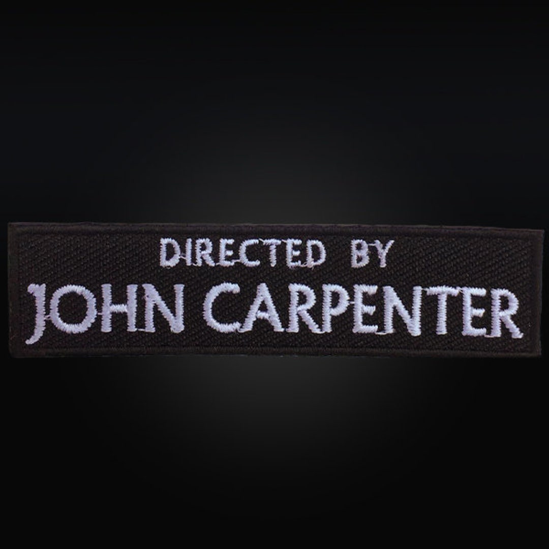 Directed by John Carpenter Embroidered Patch - Etsy