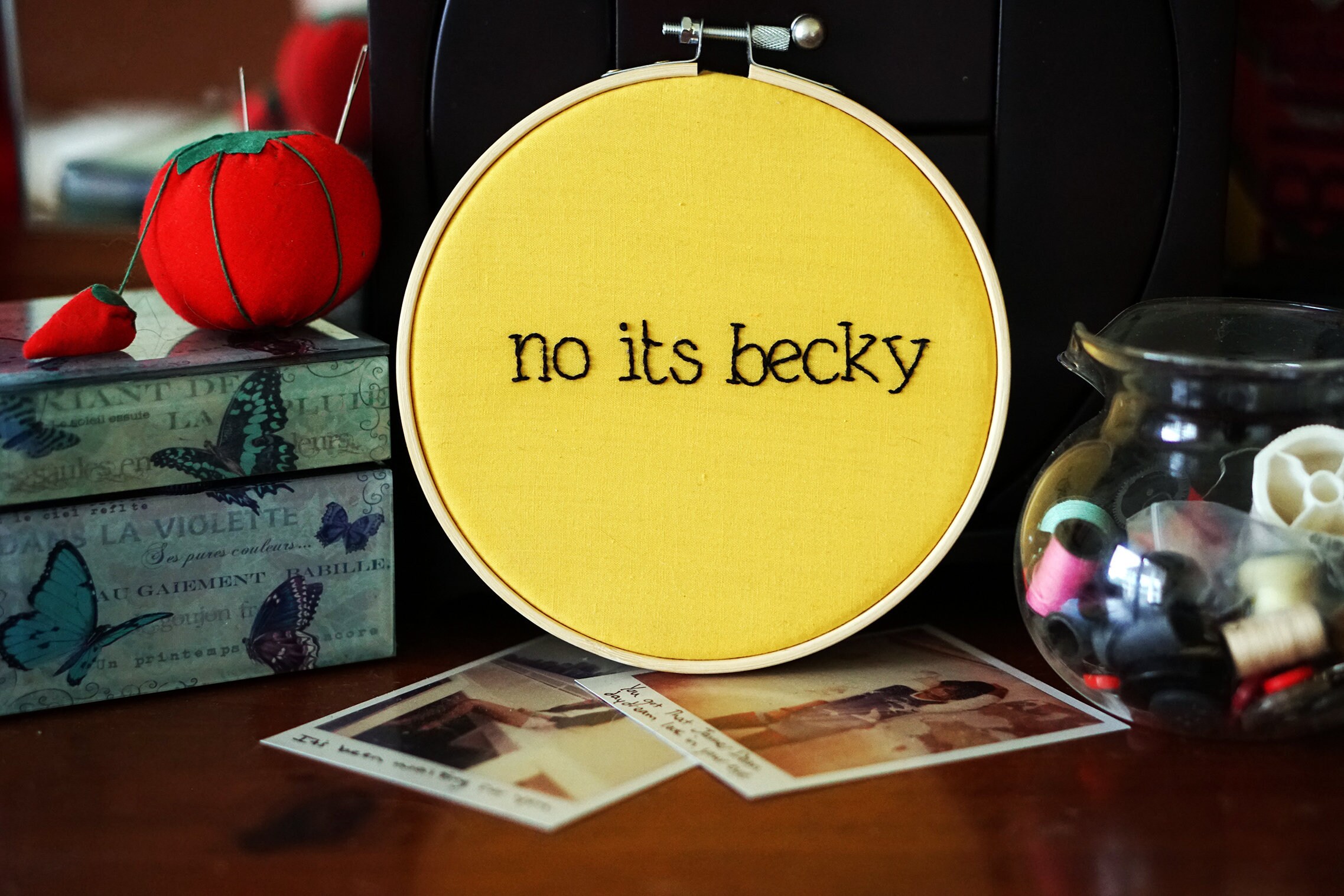 No Its Becky Taylor Swift Embroidery - Etsy