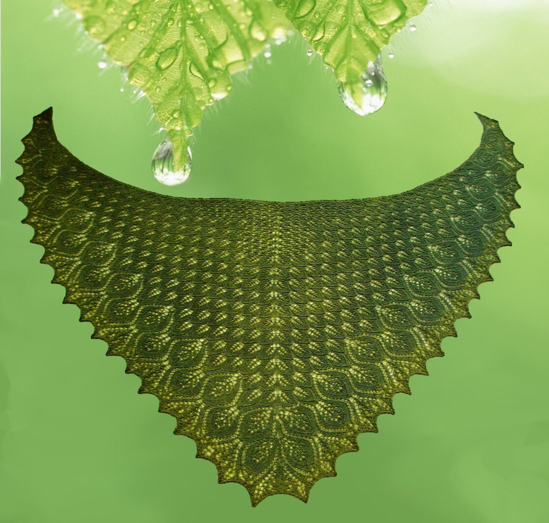Rainforest Shawl - Etsy