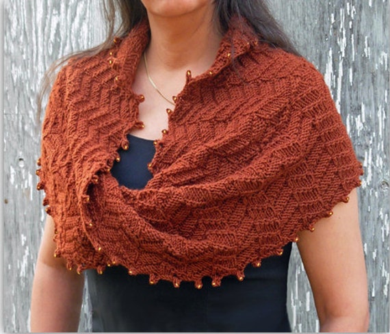 Moebius Knitting Pattern Sawston Cowl & Infinity Scarf Knitting