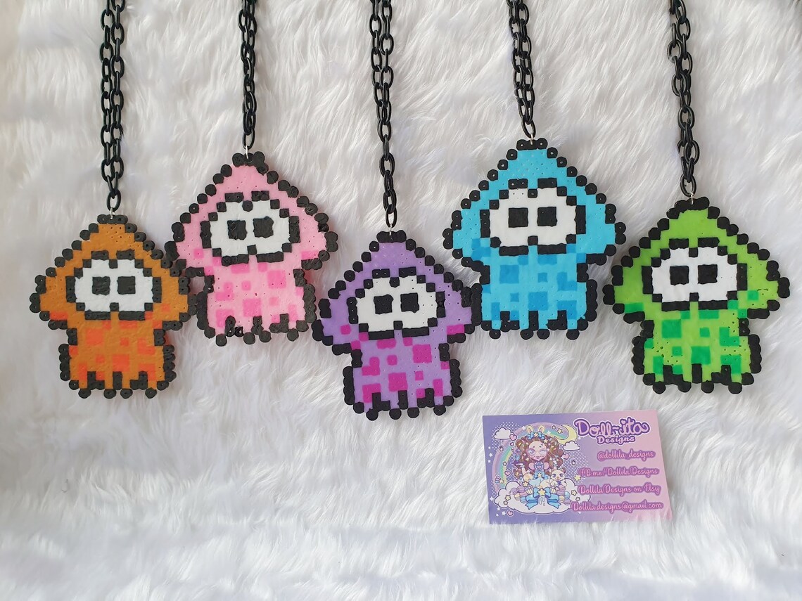 Splatoon Inkling Charm Necklace | Etsy