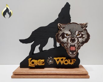 Wolf Desk - Etsy