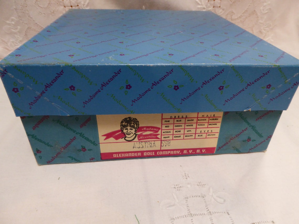 8 Madame Alexander International Doll Austria 598 restrung - Etsy