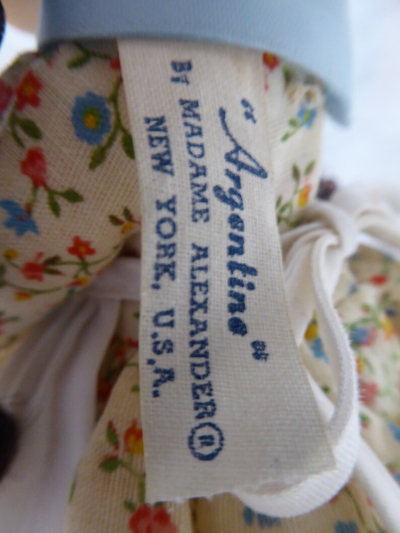 8" Madame Alexander International Doll - Argentine #571 "restrung" - Etsy