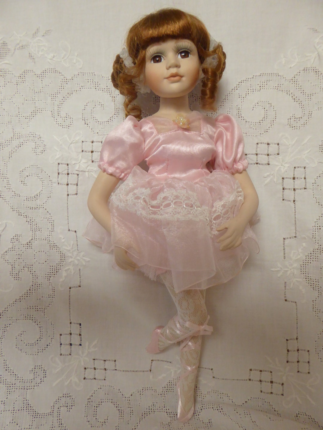 Emerald Doll Collection Rich Imports, Inc. Porcelain 16" Nellie ...