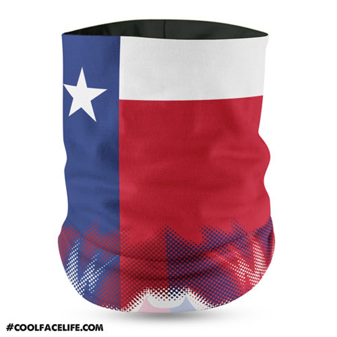 Texas Flag Face Bandana - Etsy