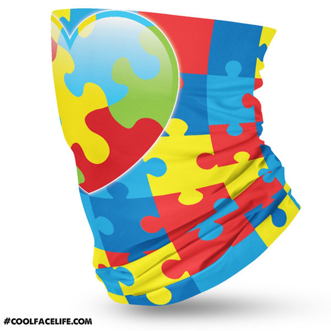 Autism Awareness Bandana - Etsy