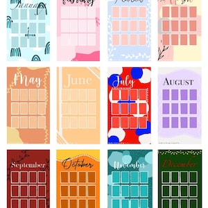 Monthly Reading Wrap up Templates for Instagram Stories - Etsy