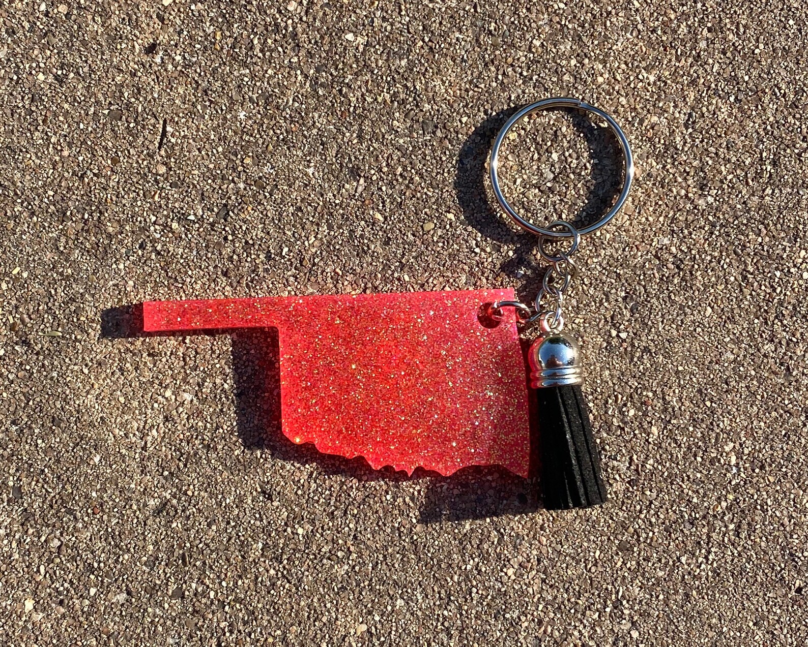 Oklahoma Keychains - Etsy