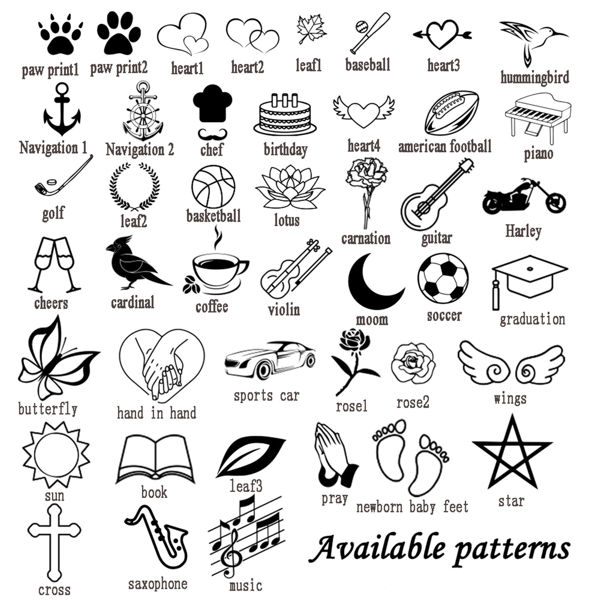 Personalized Wind Chimes Engraved with PatternLaser Engraved | Etsy