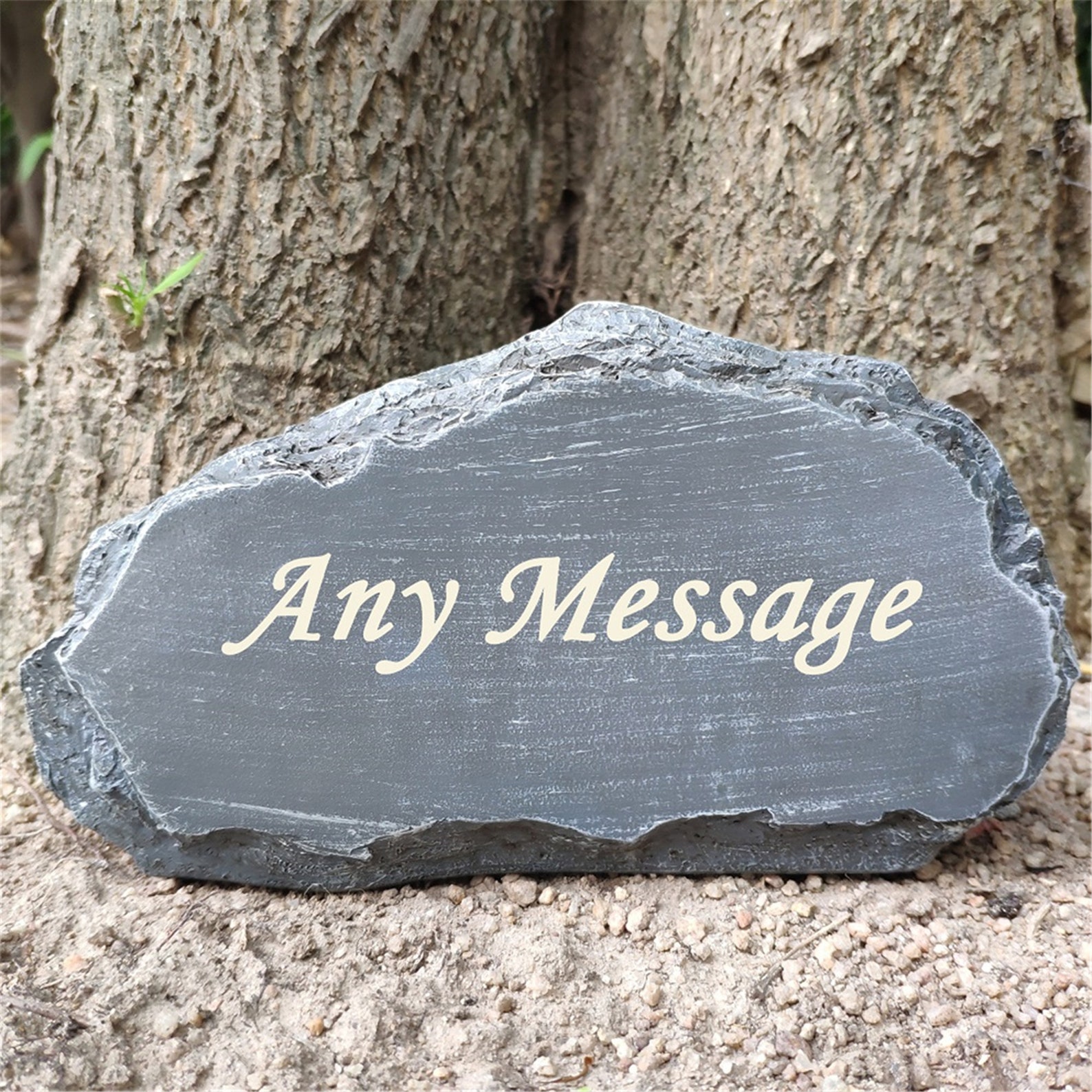 Personalized Garden Stones Engraved With Any - Etsy