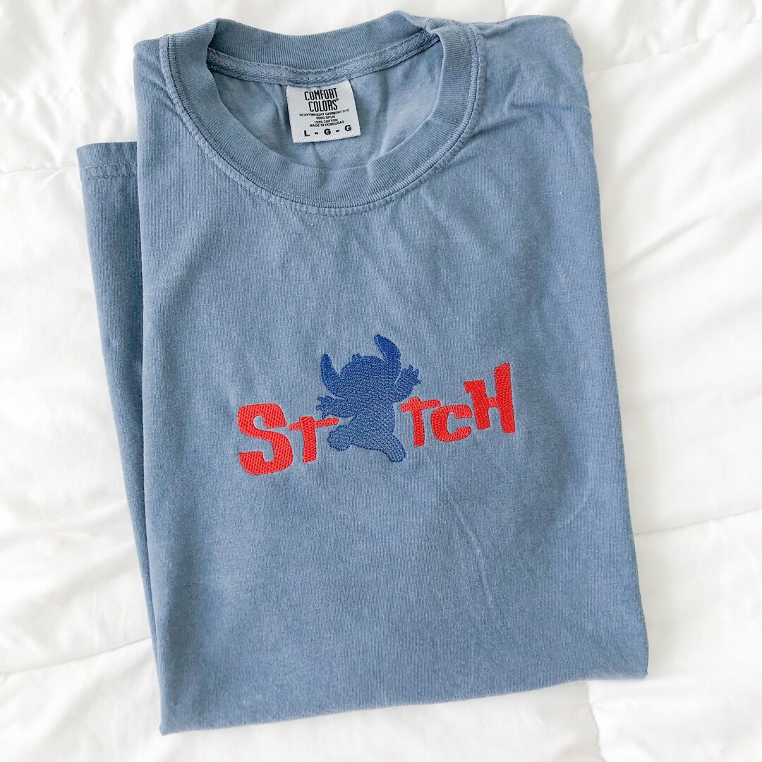 Hawaiian 626 Alien Embroidered Comfort Colors Tee - Etsy