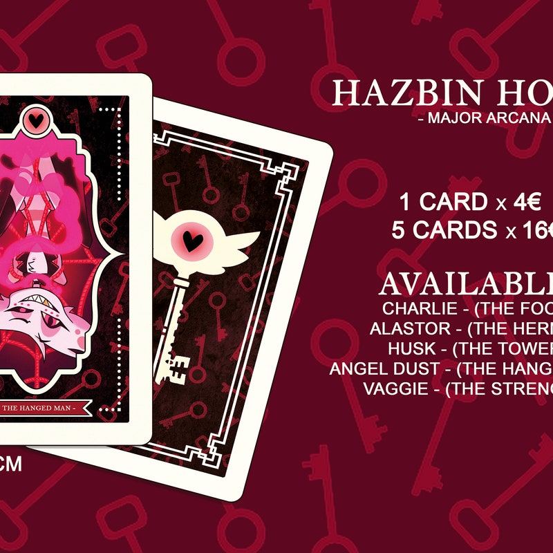 Hazbin Hotel Tarot Card - Etsy