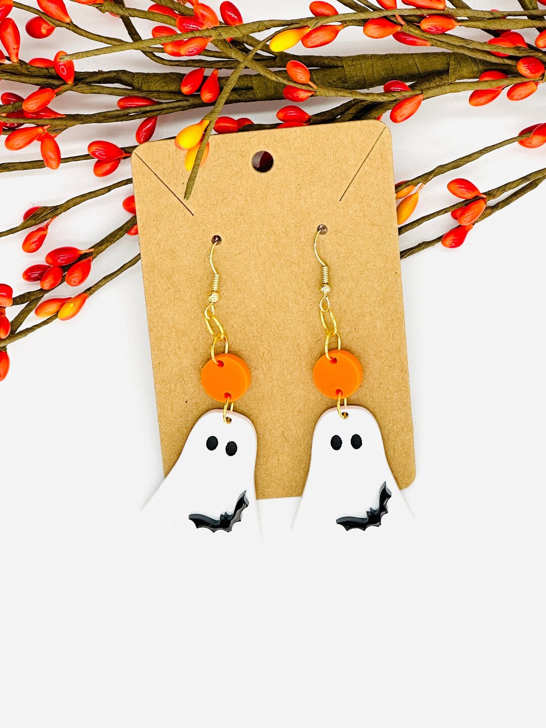 Halloween Ghost Earrings for Women, Halloween Ghost Jewelry for Girls ...