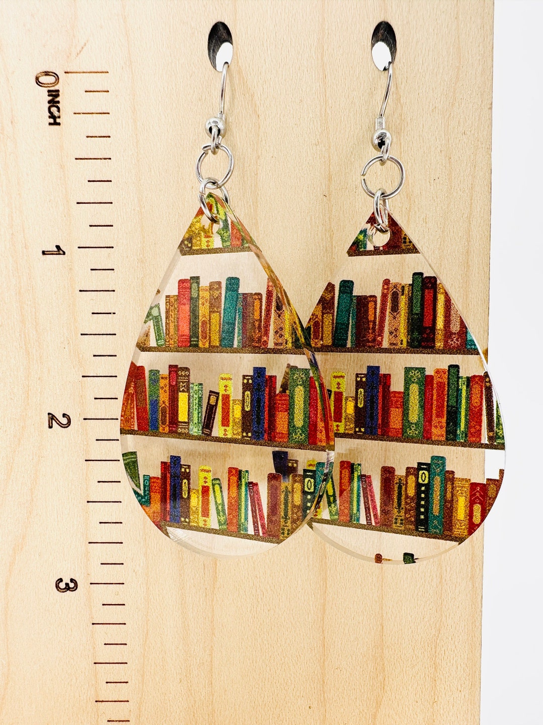 Book Earrings Dangle, Book Gifts for Women, Booktok Merch, Bookish ...
