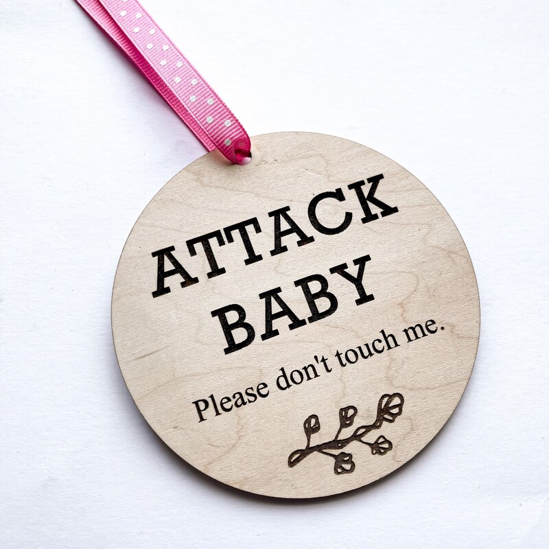Dont Touch Baby Sign - Etsy
