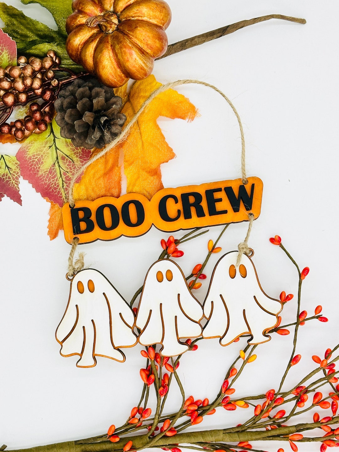 Personalized Boo Crew Sign Painting Kit for Kids, Halloween Crafts DIY ...