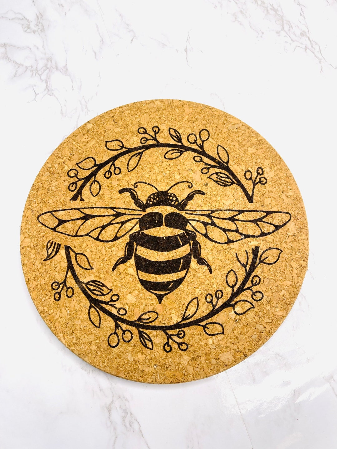 Cute Trivet for Hot Dishes, Bumble Bee Kitchen Decor, Hot Pads for the ...