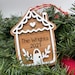 Gingerbread House Ornament, Gingerbread Ornament, Newlywed Christmas ...