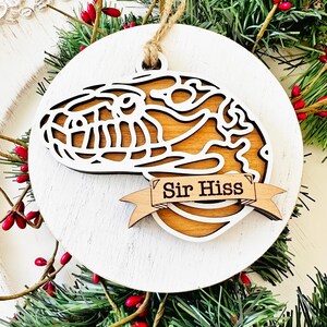 Personalized Western Hognose Snake Ornament Handmade, Ball Python Tank ...