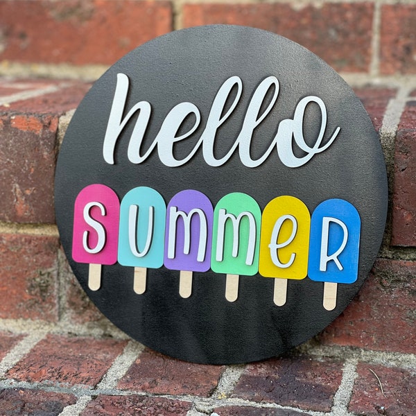 Summer Paint Your Own Signs - Etsy