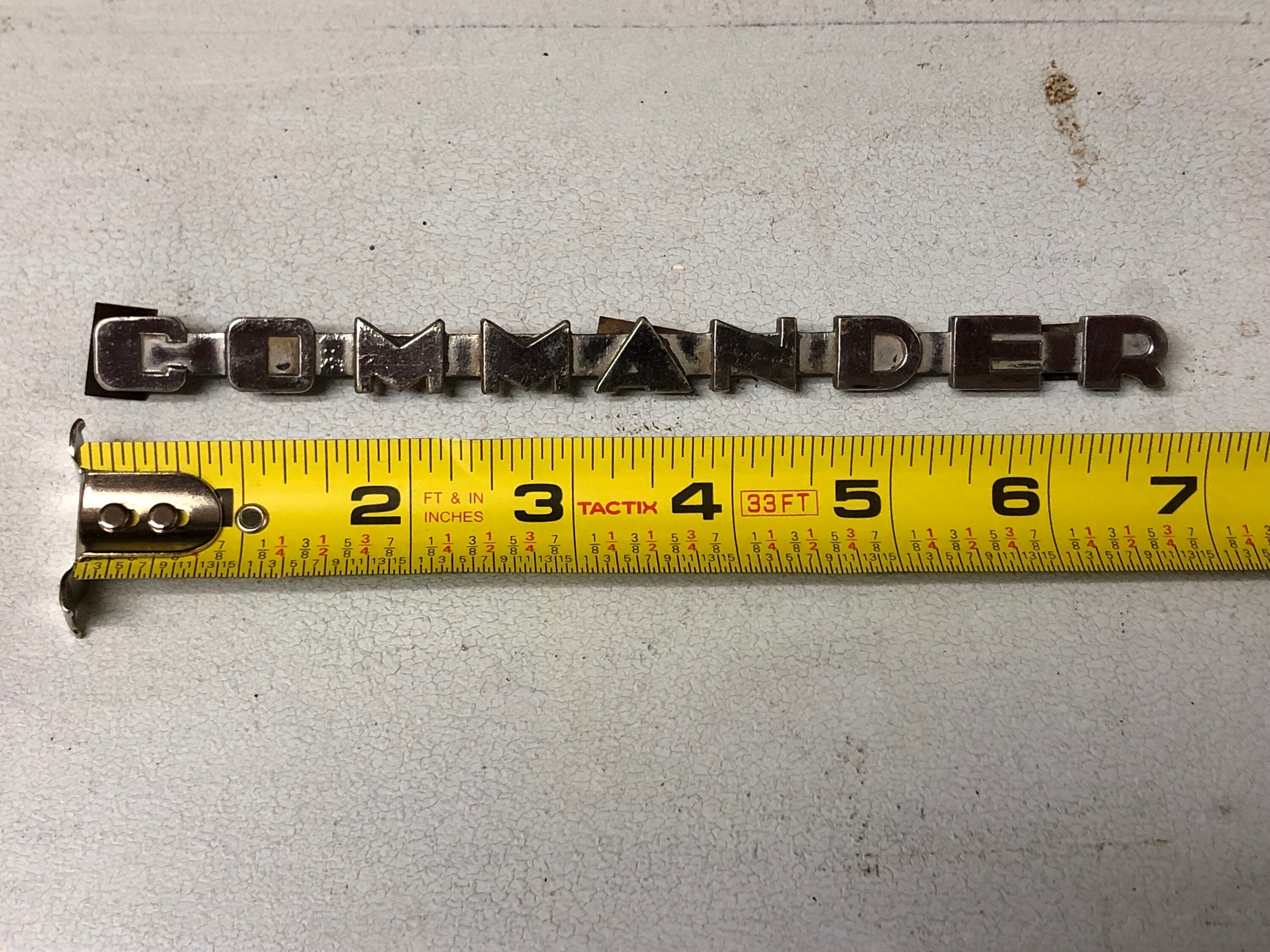 Vintage Studebaker Commander Emblem - Etsy