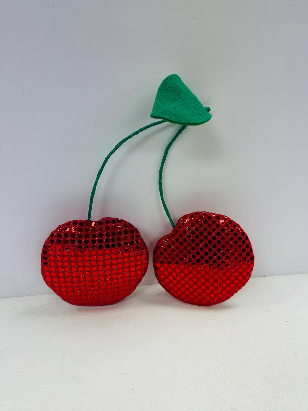 Sparkly Sweet Cherry Wreath Attachment - Etsy