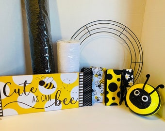 DIY Wreath Kit Welcome Cat Wreath Kit - Etsy