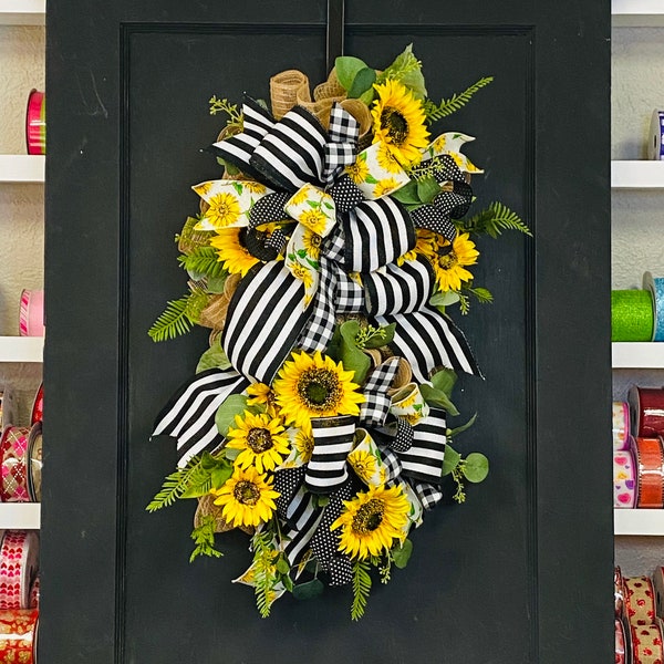 Sunflower Swag - Etsy