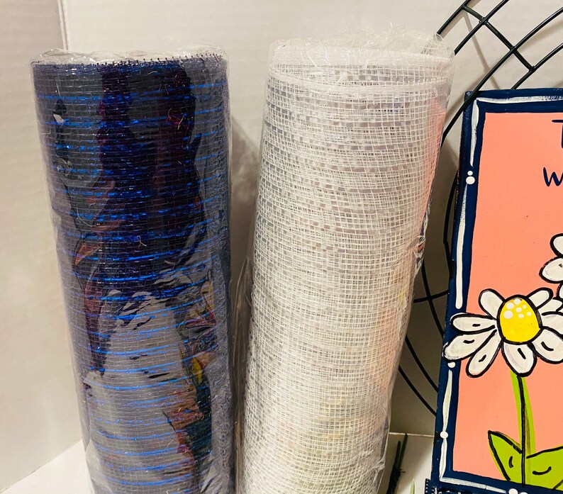 Daisy Wreath Kit or Spring Summer Floral Everyday Welcome DIY | Etsy